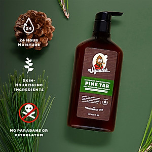 Dr. Squatch Men's Natural Lotion Non-Greasy Men's Lotion - 24-hour moisturization hand and body lotion - Made with Shea Butter, Coconut Oil, and Vitamin E - Cool Fresh Aloe and Fresh Falls (2 Pk)