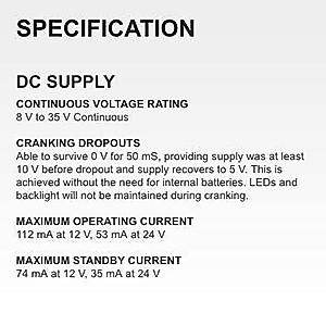 Thunder Parts DSE2548 Original - Made in UK | DSENet Output Expansion Module | DSE2548-01 Displays 8 Individual configurable LED indications