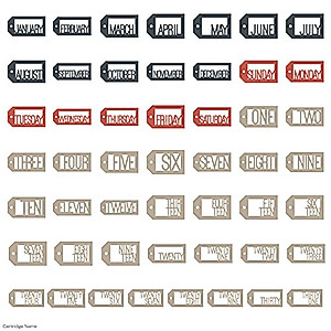 Cricut 2002574 Days and Dates Cartridge