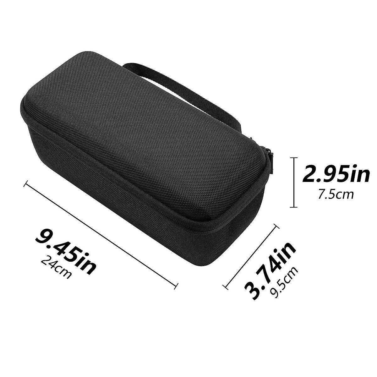 khanka Hard Carrying Case Replacement for Bushnell Outdoorsman BT Speaker Black Bite Magnet