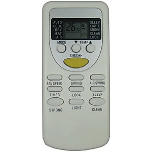 Replacment for Air-con Air con Air Conditioner Remote Control Model Number ZHF/JT-01