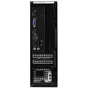 DELL OptiPlex 3020 SFF PC Desktop Computer, Intel i5-4570, 8GB RAM 500GB HDD, Windows 10 Pro, New 23.6 Inch FHD V7 LED Monitor, New 16GB Flash Drive, Wireless Keyboard & Mouse, DVD, WiFi (Renewed)
