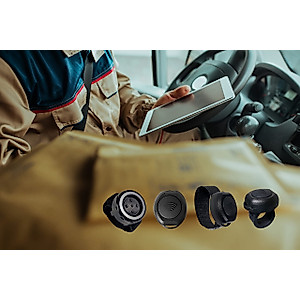 PRYMEBLU® Bluetooth Wireless PTT Button Switch ZELLO, Wave Communicator, ESChat, Unity, Streamwide and Many Other PoC Push-to-Talk Apps (BT-PTT-Z Mini)