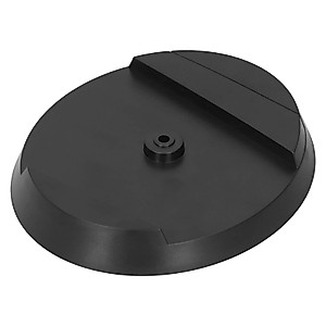 CCYLEZ 2 in 1 Professional Vertical ABS Game Console Bracket with Bracket and Screws Console Base Accessory for PS5 Game Console Black