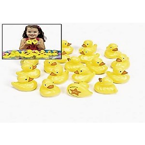 Duck Matching Game (set of 20 rubber duckies) Party Games
