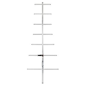 TWAYRDIO 7 Elements UHF Yagi Antenna,11dBi 70cm 400-470Mhz Outdoor Directional Yagi Base Antenna for GMRS Amateur Radio, Satellite Work