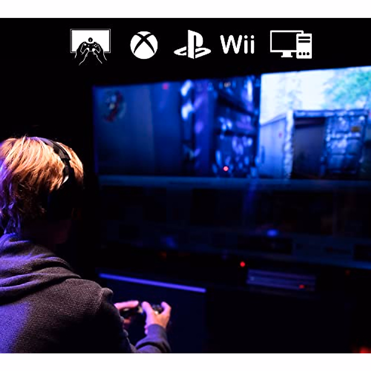 Hipshotdot PRO Color and Brightness Control Dot LED Aim Assist Mod for Gaming TV Compatible with Xbox, Playstation, Nintendo and PC - Works with All Shooter Video Games and FPS or TPS (Hipshotdot PRO)