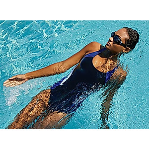 Ewedoos One Piece Athletic Swimsuit for Women Adjustable Strap Bathing Suit Tummy Control Swimming Suits Swimwear