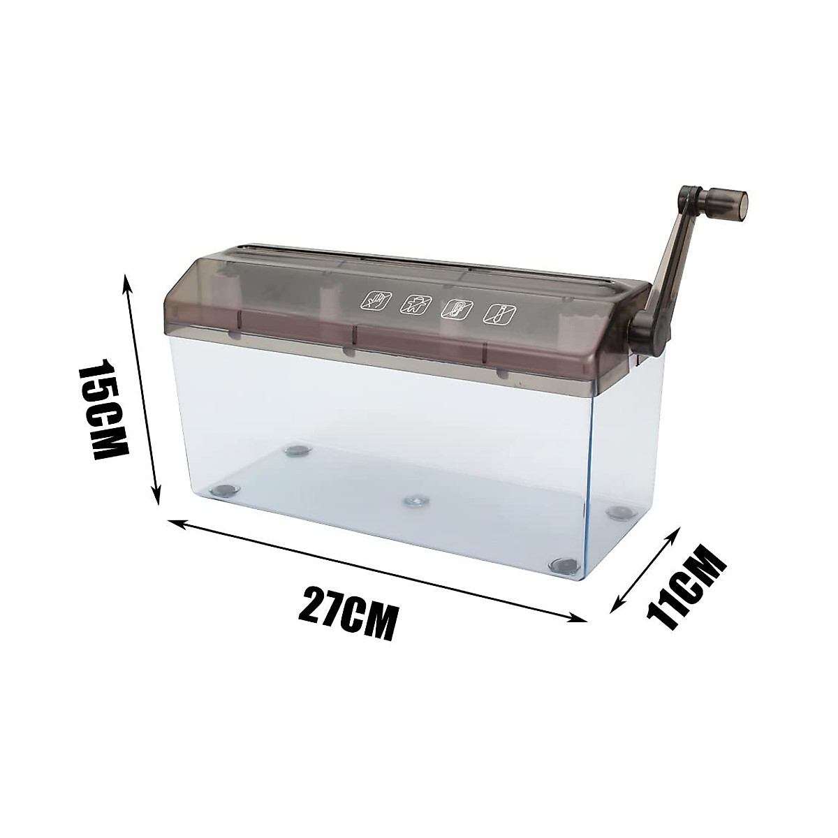 Lanyazet Hand Shredder, Manual Paper Cutting Machine A4, Mini Portable Manual Shredder, School and Office