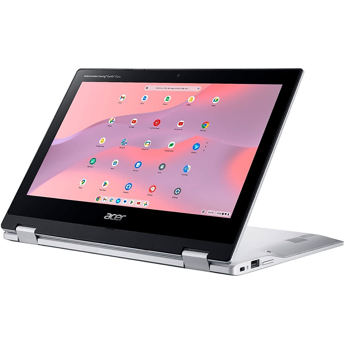 acer Chromebook Spin 311 2-in-1 Convertible Laptop | 11.6" HD Touchscreen | MediaTek MT8183C Octa-Core Processor | 4GB LPDDR4X | 64GB eMMC | USB-C | Wi-Fi 5 | BT | Webcam | Chrome OS | TiTac Card