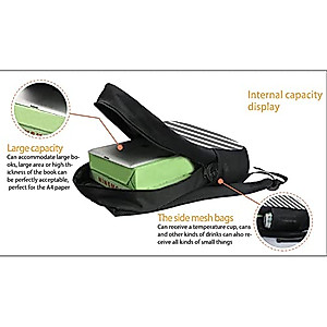 Dolyues 17 inches Fashion Kids Girls School Bag Student Backpack for Teen, Live & Laugh & Love Butterfly Graphic Bookbag Travel Outdoor Daypack Black