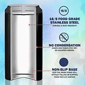 KOIXA Personalized Can Cooler Penguin Tumbler Stainless Steel Insulated Coozie 4-in-1 Beverage Can Holder Travel Cup Cute Animal Flower Christmas Birthday Gifts For Teens Girls