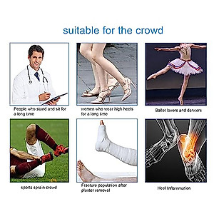 VIDECOR Plantar Fasciitis Night Splint Drop Foot Orthotic Brace,Improved Dorsal Night Splint for Effective Relief from Plantar Fasciitis, Achilles Tendonitis, Heel and Ankle Pain,A