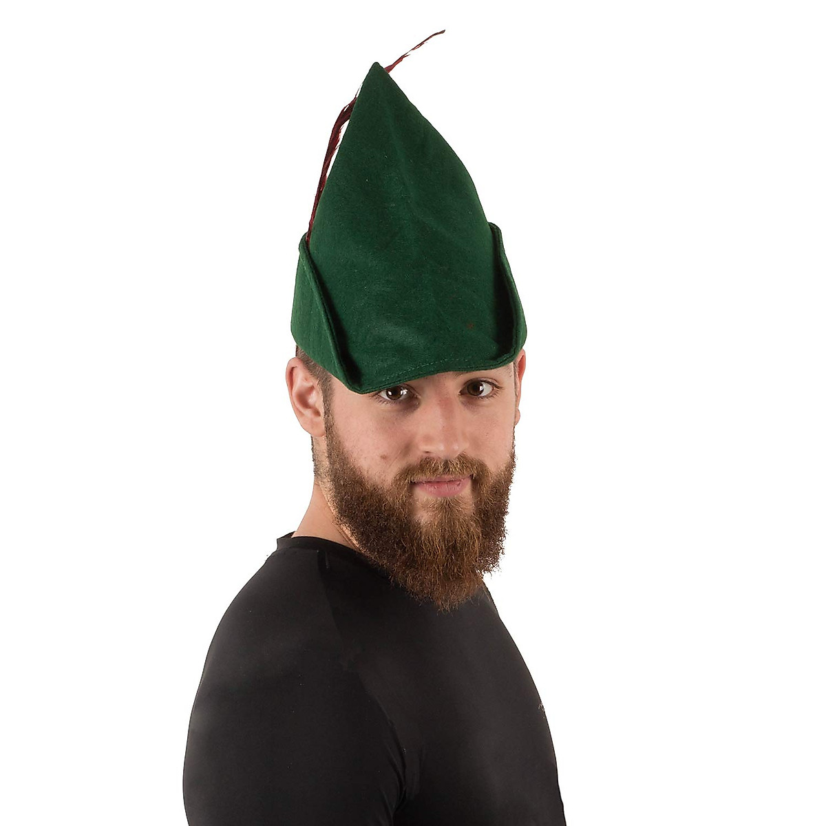 Tigerdoe Alpine Hat - German Hats with Feather - Green Tyrolean Hat - Bavarian Hat - Costume Hats (Alpine Hat)