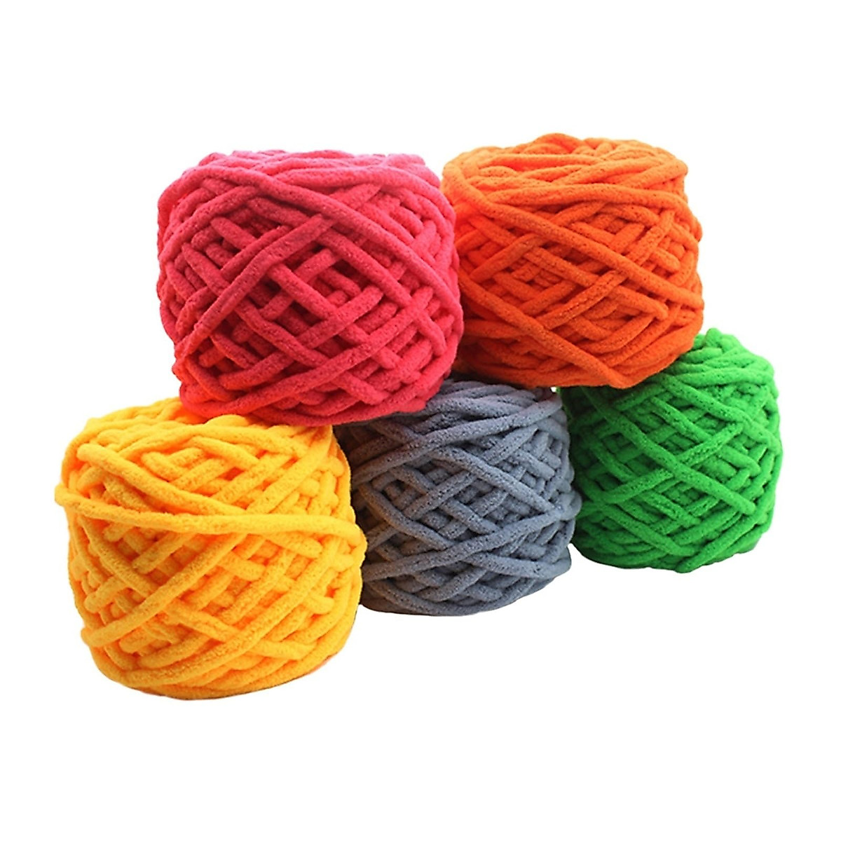 83-100g/1pcs Yarn for Hand Knitting Crochet Hat Soft Milk Cotton Yarn Thick Wool Yarn (Color : 06 Water Blue)