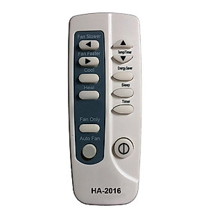 HA-2016 Replaces Frigidaire Air Conditioner Remote Control FFRE0633S1 FFA074S7A FAL125J1A3 FAH106R1T FRA065AT7 FFTA1233Q1 FAM18HR2A FFRE06L3Q1 LRA074AT7