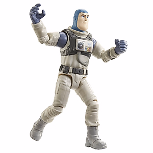 Mattel Disney and Pixar Lightyear Large Scale XL-01 Buzz Lightyear Action Figure with 14 Movable Joints, 12-inch Collectible Inspired by the Movie
