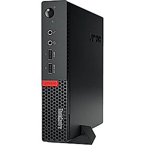 Lenovo ThinkCentre M910q Tiny Desktop Computer Mini PC, Intel Quad Core i7-6700T up to 3.6GHz, 16GB DDR4 RAM 256GB NVME SSD, Built-in WiFi, Wireless Mouse and Keyboard, Windows 10 Pro (Renewed)