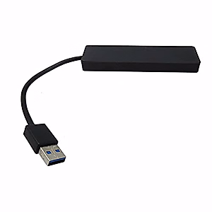 Great! USB 3.0 Hub 4-Port Adapter for Charger Data Slim Super Speed PC for Mac Laptop Desktop