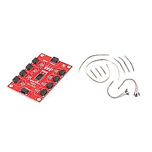 SparkFun Qwiic Mux Breakout - 8 Channel (TCA9548A) & Qwiic Cable Kit Bundle - Easily Read Multiple sensors w/The Same I2C Address Or Communicate w/Multiple I2C Devices with Different addresses