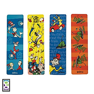 Raymond Geddes 66869 Dr Seuss Assorted Bookmarks for Kids (Pack of 50)