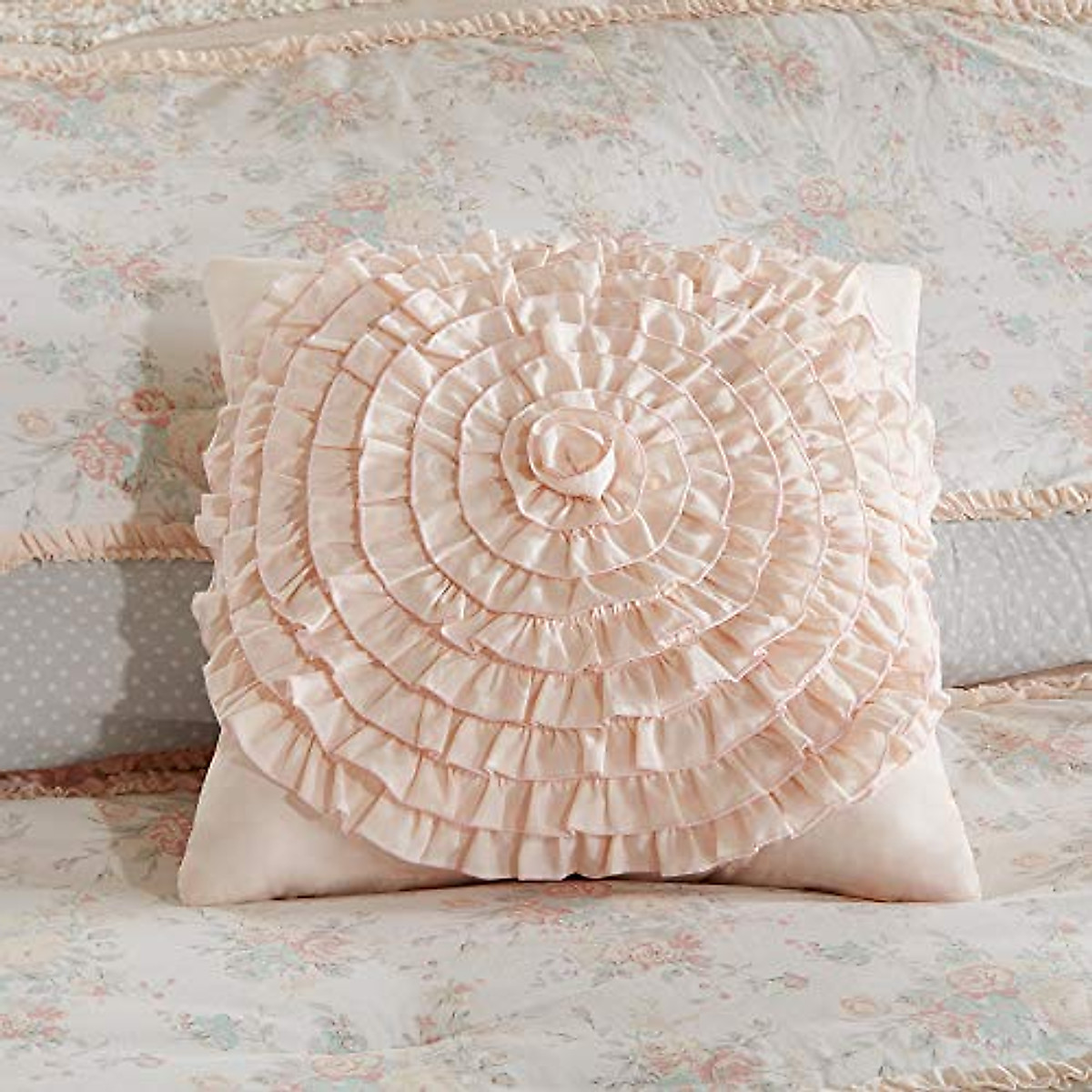 Madison Park Serendipity Peach Comforter Set - 9 Piece
