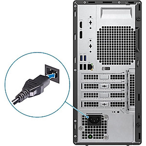 Dell OptiPlex 3000 Desktop Computer - Intel Core i5 12th Gen i5-12500 Hexa-core (6 Core) 3 GHz - 16 GB RAM DDR4 SDRAM - 512 GB M.2 PCI Express NVMe 3.0 x4 SSD - Tower - Black