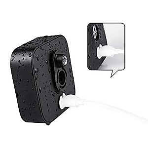 Wasserstein Solar Panel with Internal Battery Compatible with Blink Outdoor & Blink XT2/XT Camera (1-Pack, White)