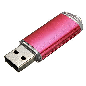 TOPESEL USB Flash Drive 5 Pack 64GB USB 2.0 Flash Drive Memory Stick USB Drive Jump Drive USB Storage Flash Drives Pen Drive Thumb Drives (5 Mixed Colors: Black Blue Green Red Silver)