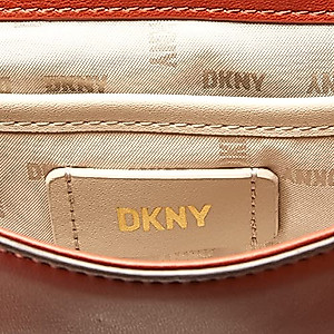 DKNY Kiera Flap Crossbody Bag, Brick RED