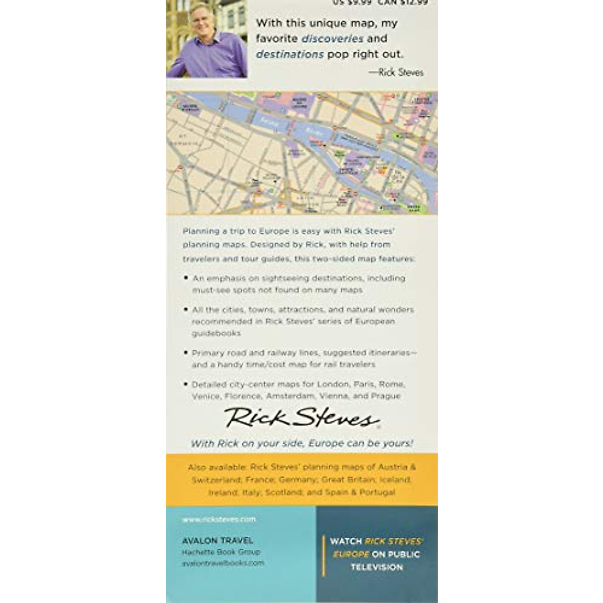 Rick Steves' Europe Map