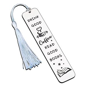 Book Markers Bookmarks for Women Kids Funny Gifts Cute Bookmarks for Men Book Lovers Christmas Birthday Gifts for Daughter Son Metal Halloween Bookmark Tassels Book Club College Student Gifts