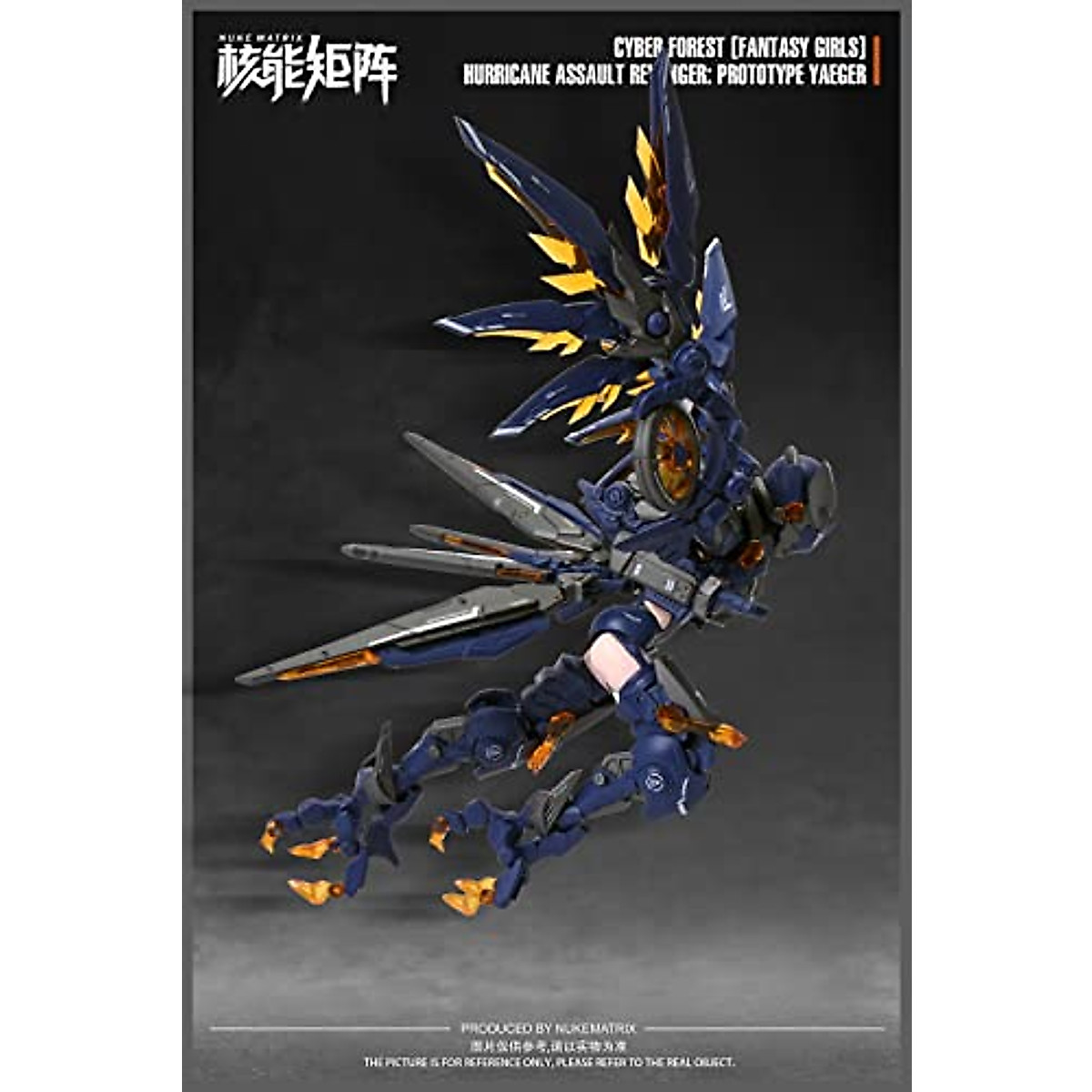 Nuke Matrix Cyber Forst Fantasy Girls Hurricane Assault Revenger: Prototype Yaeger Model Kit