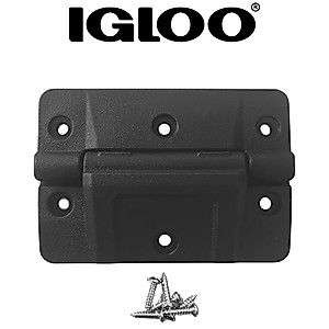 Igloo Cooler Oversized Mechanical Hinge for 150-165 QT Coolers, Black (1 Hinge)