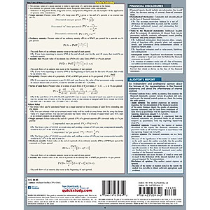 Intermediate Accounting 1 QuickStudy Laminated Reference Guide (QuickStudy Business)