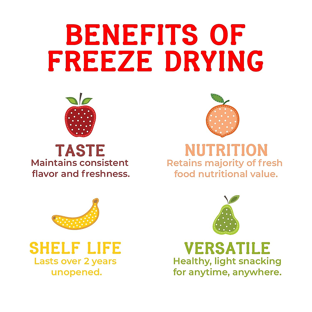 Nature’s Turn Freeze-Dried Fruit Snacks, Superfruit Variety, Pack of 16 (0.53 oz Each)