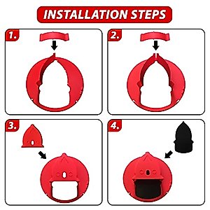 Bucket Lid Flip N Slide Humane Self-Resetting Mouse Trap