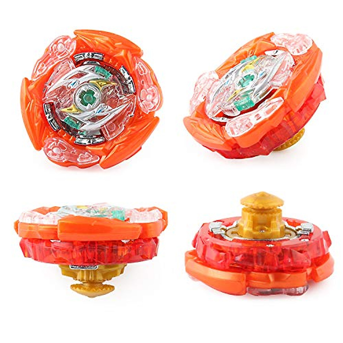 HUXICUI 12 Pieces Gyros Pack, High Performance Battling Top Burst Battle Toys Set, Birthday Party Best Toys Gifts for Boys Kids Children Age 8+