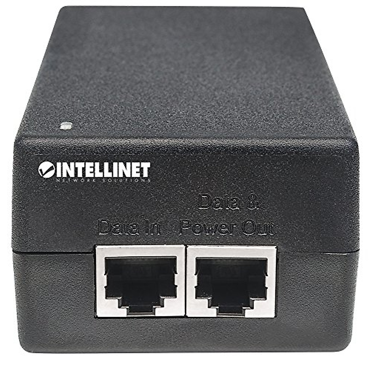 Intellinet Gigabit Ultra POE Injector PoE+ - Up to 60W Ultra Power Supply, 10/100/1000 Mbps, IEEE 802.3af/802.3at Compliant, Metal housing – 3 Yr Mfg Warranty - 561235