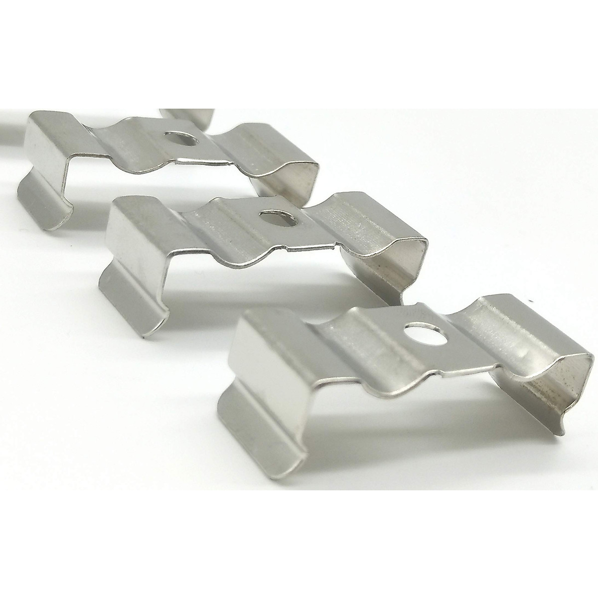 Traovien T8 LED Light Bulbs 20 Clips Holder Bracketr for Lamp Socket Shop Light Fixture, Led Ceiling Lamp(20pcs) (31mm/1.22inch)