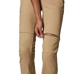 Columbia Women's Standard Saturday Trail II Convertible Pant, British Tan, 8 Regular
