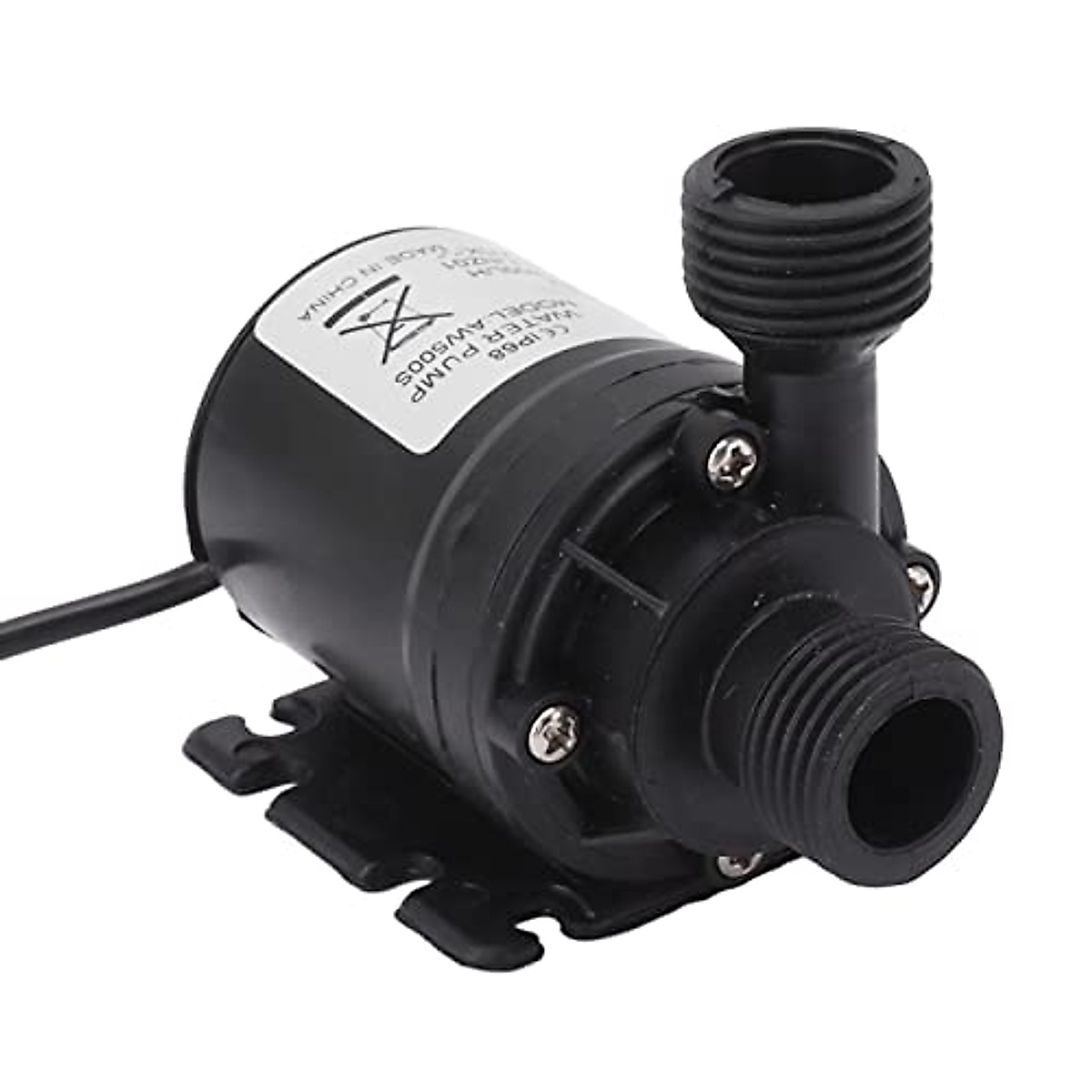 Ice Machine Water Pump, Water Pump IP68 Sealed Ceramic Shaft Miniature Low Noise for Beverage Machine (DC24V)