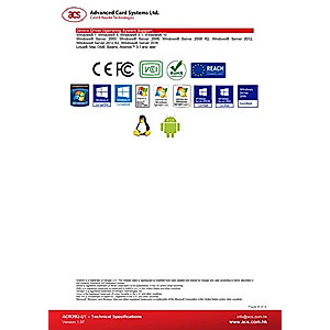 USB Smart Card Reader ACS ACR39U