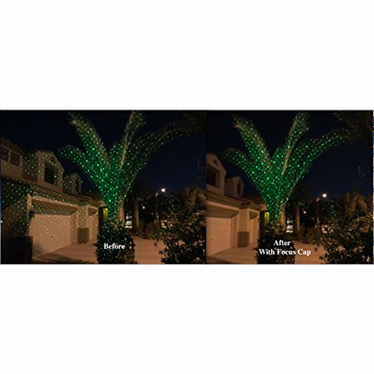 Sparkle Magic Green Commercial Grade Laser Light, Landscape Laser Lights, Christmas Laser Lights