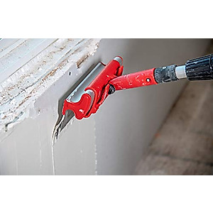 LEVEL5 Ultimate Skimming Blade Set | LEVEL5 | Smoothing/Knockdown Drywall Knife | Extruded Aluminum & European Stainless Steel Construction | High-Impact End Caps | 5-446