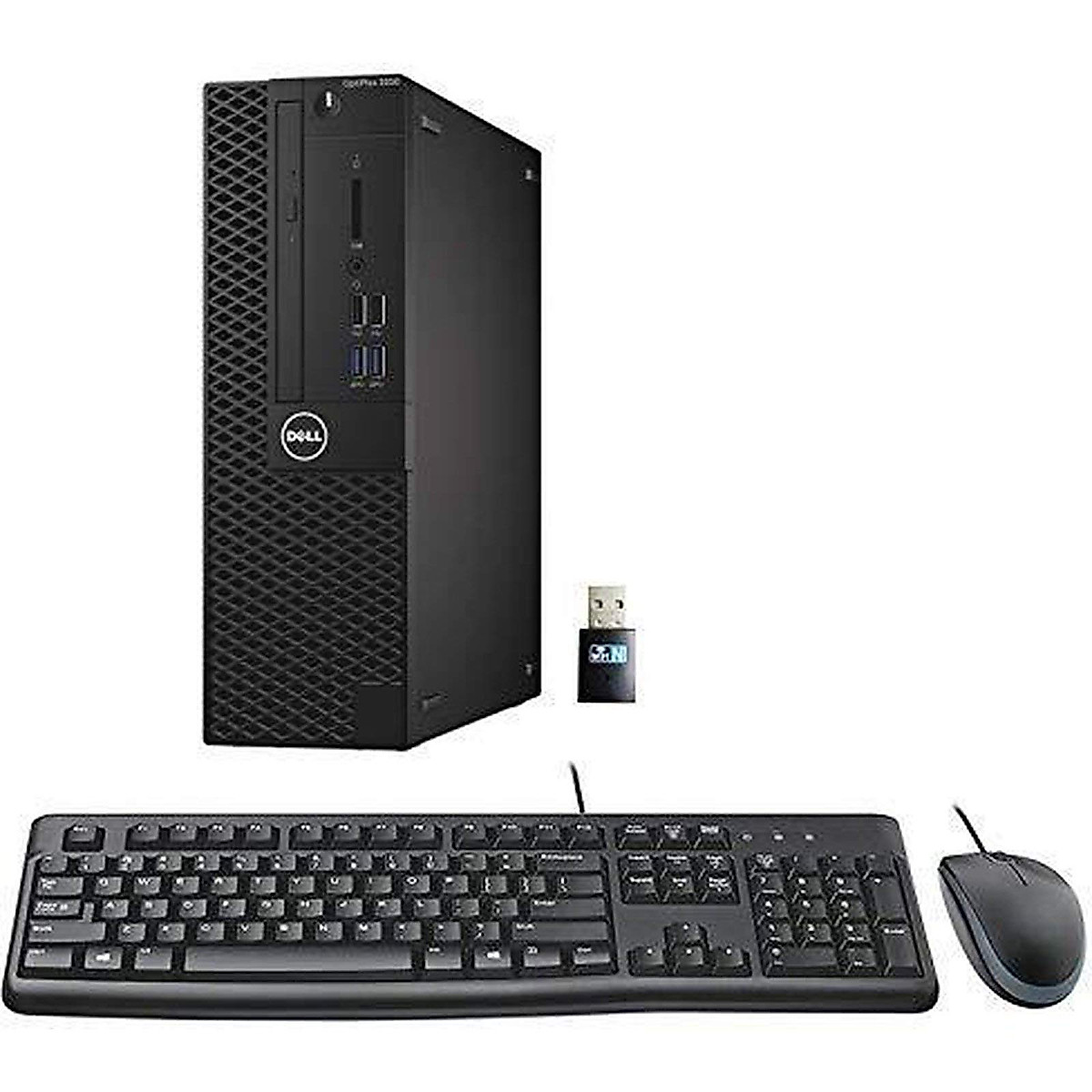 Dell 6Y9TM OptiPlex 3050 Small Form Factor Desktop Computer, Intel Core i5-7500, 8GB DDR4, 500GB Hard Drive, Windows 10 Pro (Renewed)