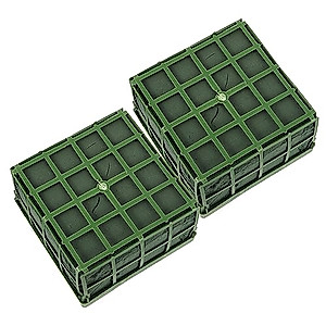 Abaodam 8 Pcs Flower Sucker Large Flower Cage Holder Flower Arrangement Foams Floral Decor Floral Foams Tray Flower Foam Cage Floral Foam Sausage Wedding Décor Sticker Flowers Plastic