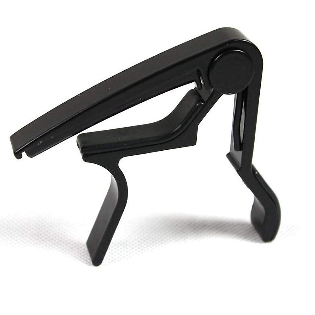 Guitar Capo,Acoustic Guitar, Electric Guitar Capo- Banjo and,for Acoustic,Ukulele, Mandolin, Bass, Picks Black Single Handed Capo