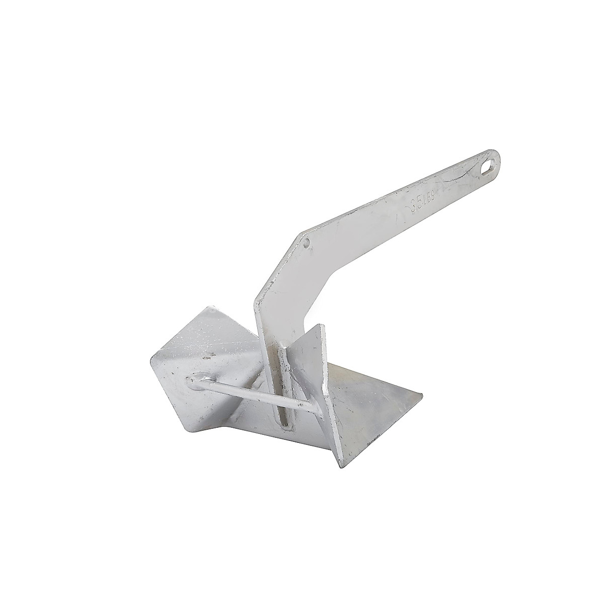 Seachoice Plow Boat Anchor, Hot-Dipped Galvanized, 35 lbs. for Boats 42-52 Ft.