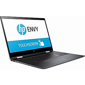 2018 HP ENVY x360 15.6" FHD Touchscreen 2-in-1 Laptop Computer, AMD Ryzen 5 2500U up to 3.6GHz (Beat i7-7500U), 8GB DDR4 RAM, 256GB SSD + 1TB HDD, USB 3.1, HDMI, 2x2 802.11ac, Bluetooth, Windows 10